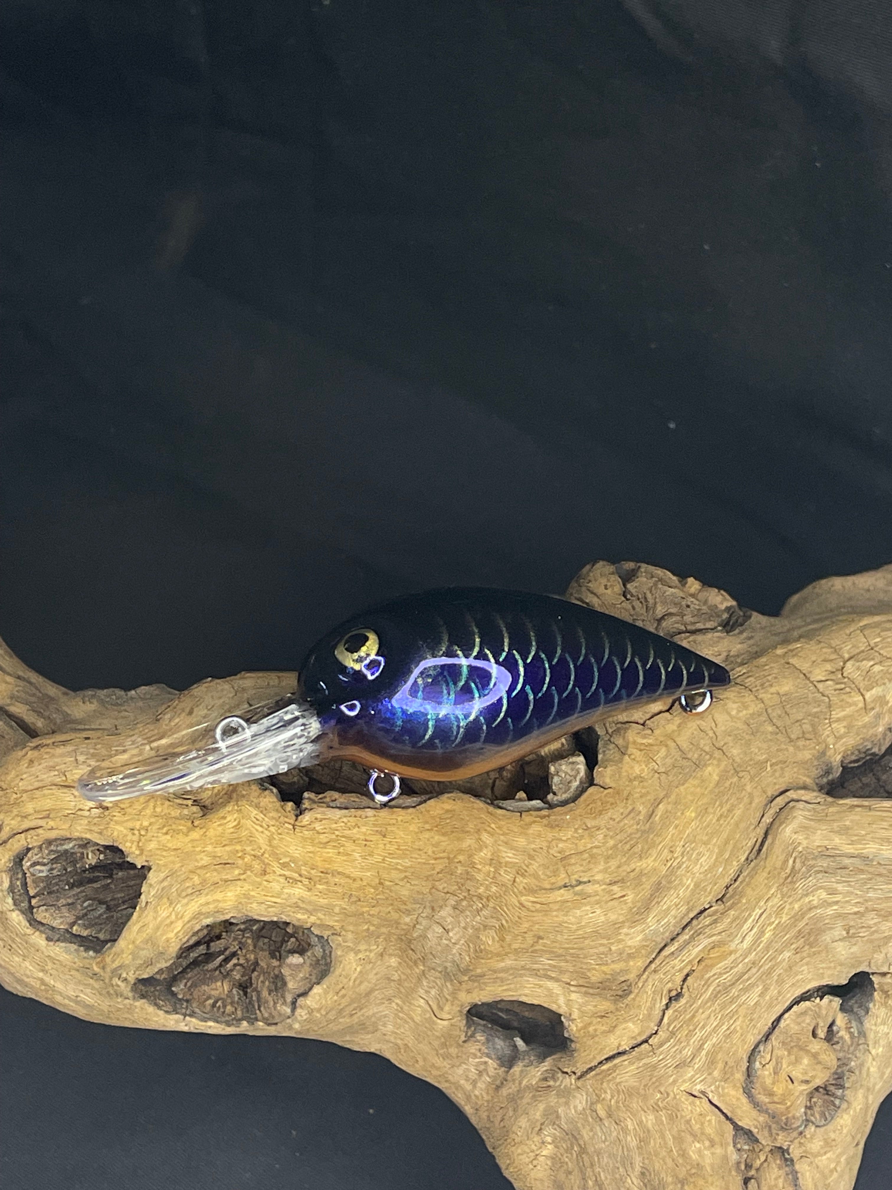 Tear Drop Crank - Hot Steel Shad | Krank’dUp Custom Lures, LLC